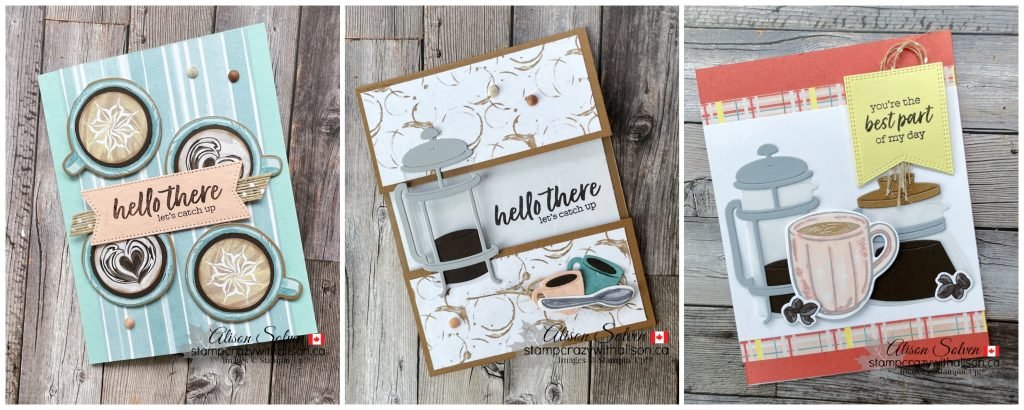 A Little Latte Suite Collection Class to Go - Stamp Crazy with Alison